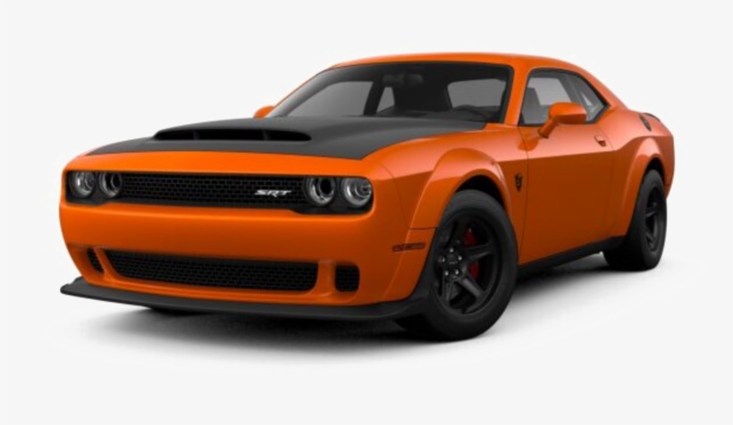 Dodge Challenger Png Photo - 2018 Dodge Challenger Demon Orange ...