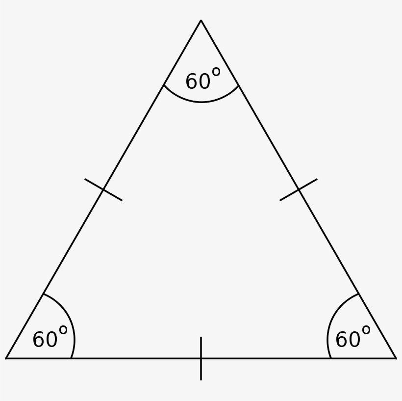 Drawing Of Equilateral Triangle Transparent PNG - 800x737 - Free ...