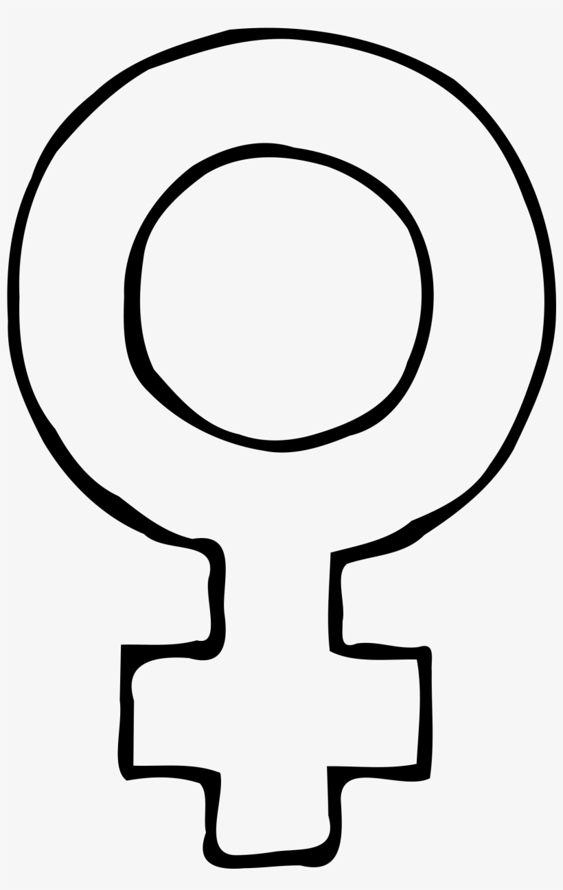 Download Female Gender Symbol Woman - Clip Art Woman Sign - HD ...