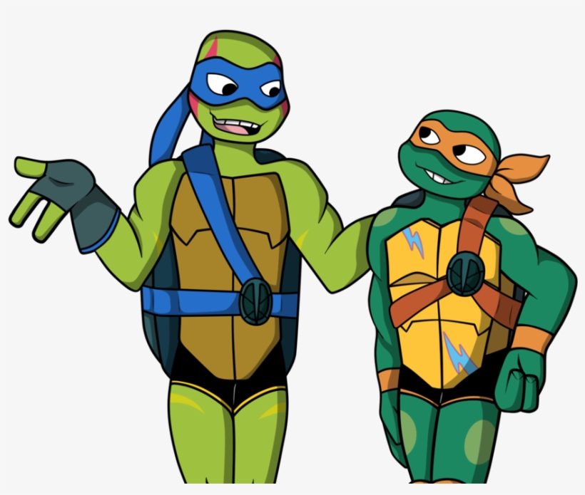 Tmnt Leo And Mikey Pinterest - Rise Of The Teenage Mutant Ninja Turtles ...