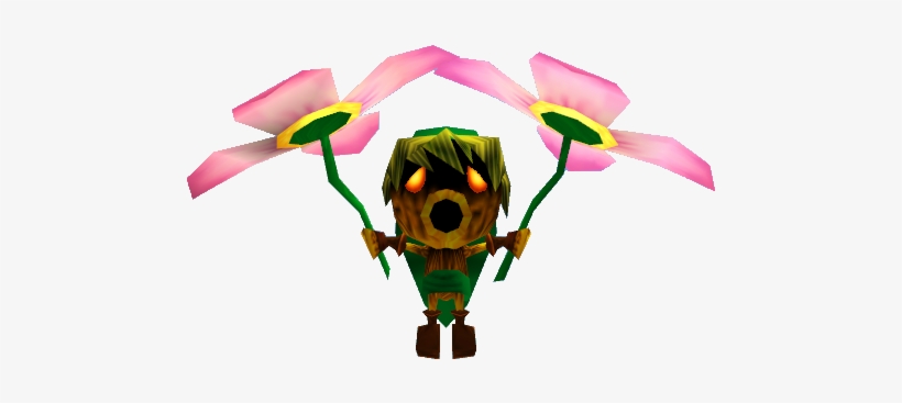 Deku Flight - Majora's Mask Deku Link Flying Transparent PNG - 480x287 ...
