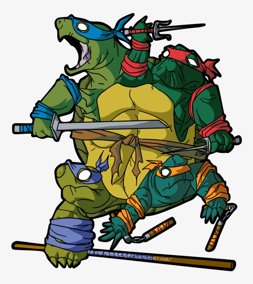 Fictional Character Cartoon - Teenage Mutant Ninja Snapping Turtle ...