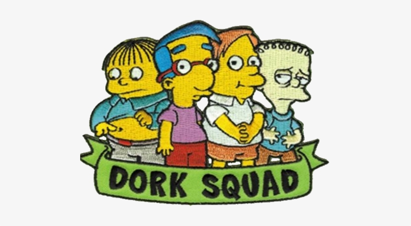 The Simpsons Embroidery Png Transparent - Simpsons Dork Squad Transparent PNG - 500x372 - Free ...