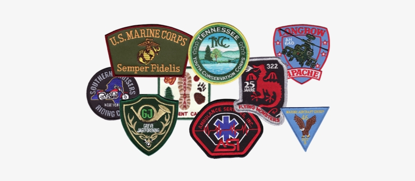 Embroidered Patches Transparent PNG - 500x277 - Free Download on NicePNG