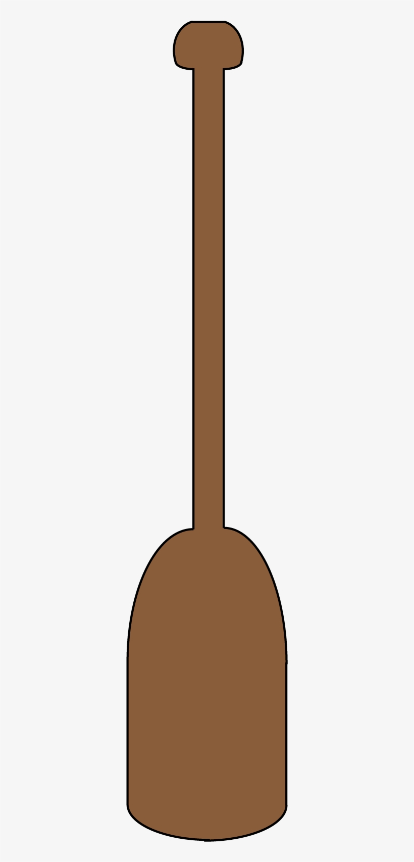 Oar Paddle Clipart - Cartoon Canoe Paddle Transparent PNG - 331x1646 ...
