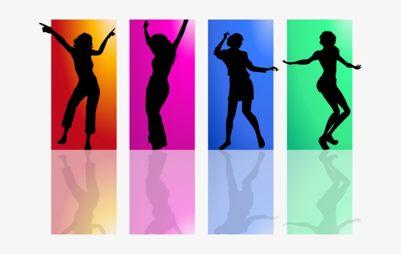 Reggae / Retro / Hip Hop & Rnb Dj - Female Silhouette Dancer Png ...