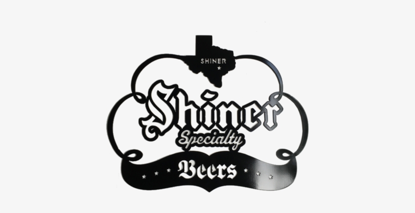 Large Shiner Premium Steel Logo Sign - Shiner Beer Logo Transparent PNG ...