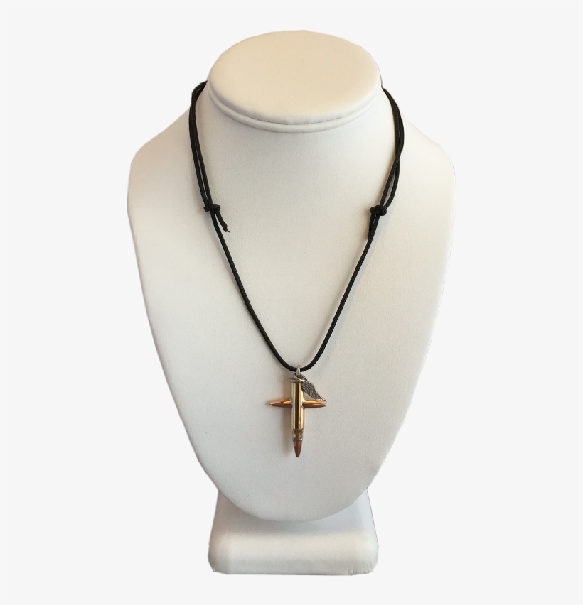 Small Bullet Cross Necklace - Cross Necklace Transparent PNG - 800x800 ...