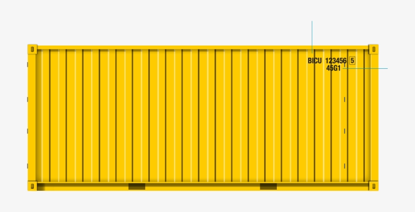 Side - Shipping Container Top View Png Transparent PNG - 863x341 - Free ...