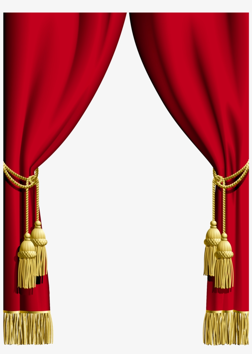Red Curtains Png - Red Curtain Frame Transparent PNG - 1156x1600 - Free ...
