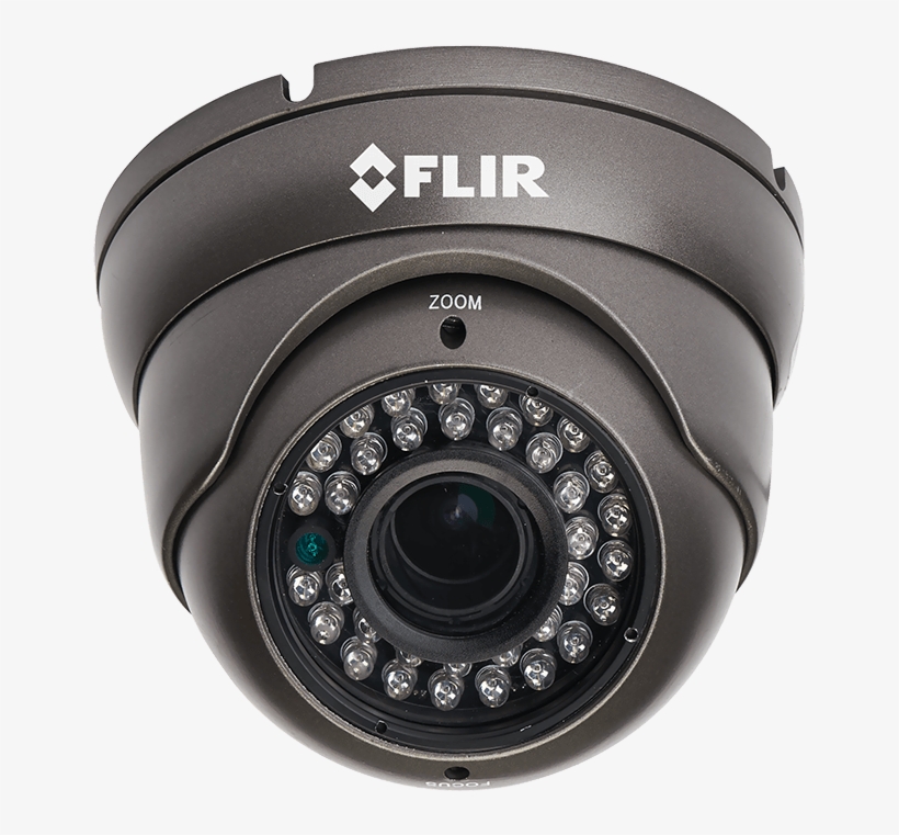 Outside Security Camera 900 Tvl W/ 110ft Night Vision - Flir Dome ...
