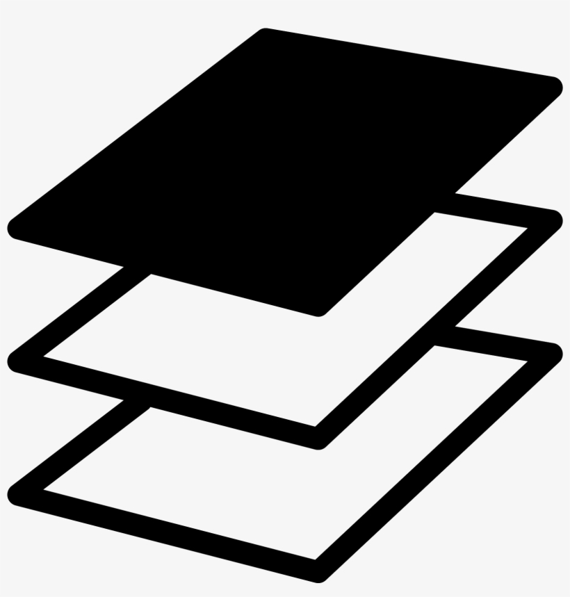 Layers Filled Icon - Layers Icon Transparent PNG - 1600x1600 - Free ...