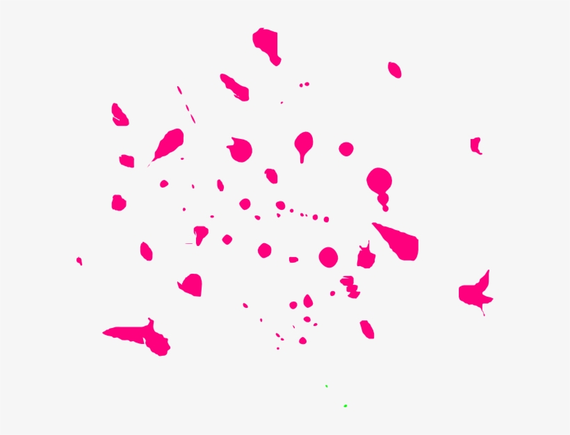Download Pink Dots Png - Pink Paint Splatter Png - HD Transparent PNG ...