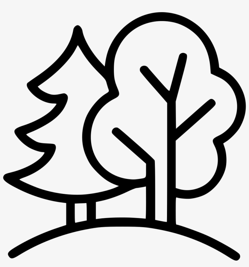 Forest Park Tree Green Outside Comments - Outside Icon Png Transparent ...