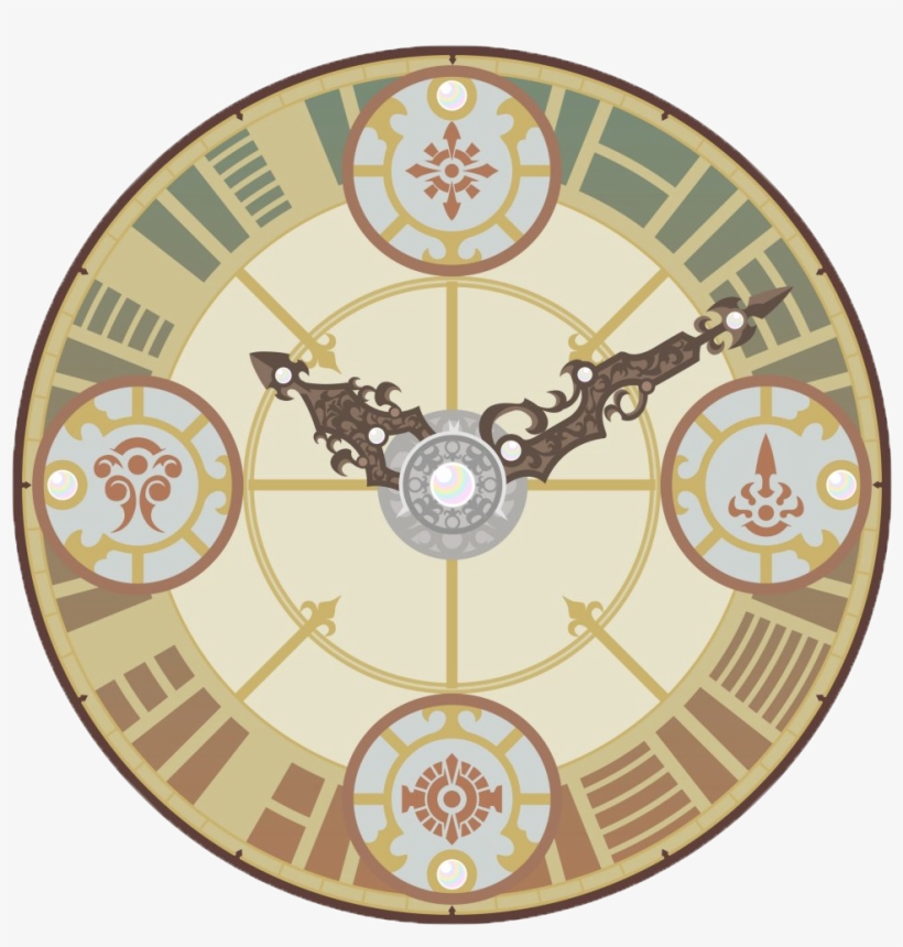 Fffcd Clockface - Fantasy Clock Png Transparent PNG - 1000x1000 - Free ...