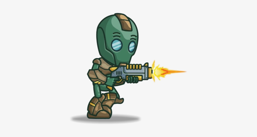 Download 2d Game Character Png Download - 2d Robot Png - HD Transparent ...