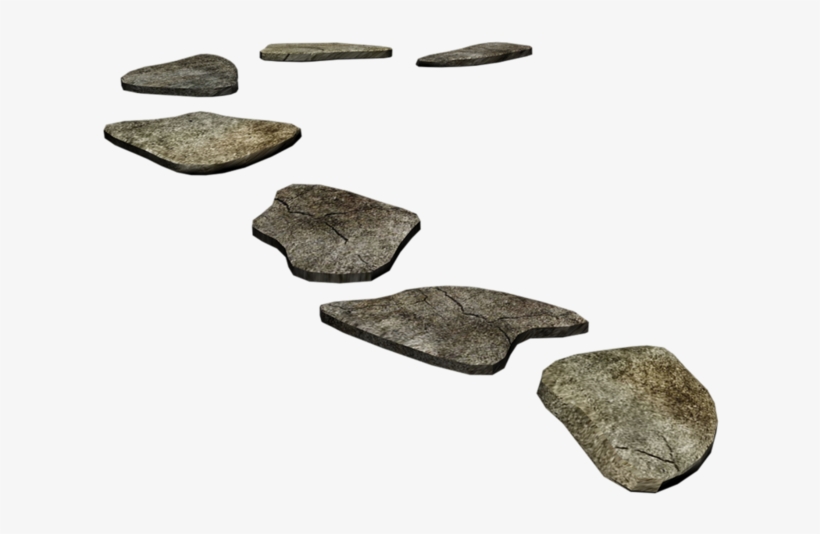 Deviantart Path Clip Art Black Stones Transprent - Stone Path Png ...