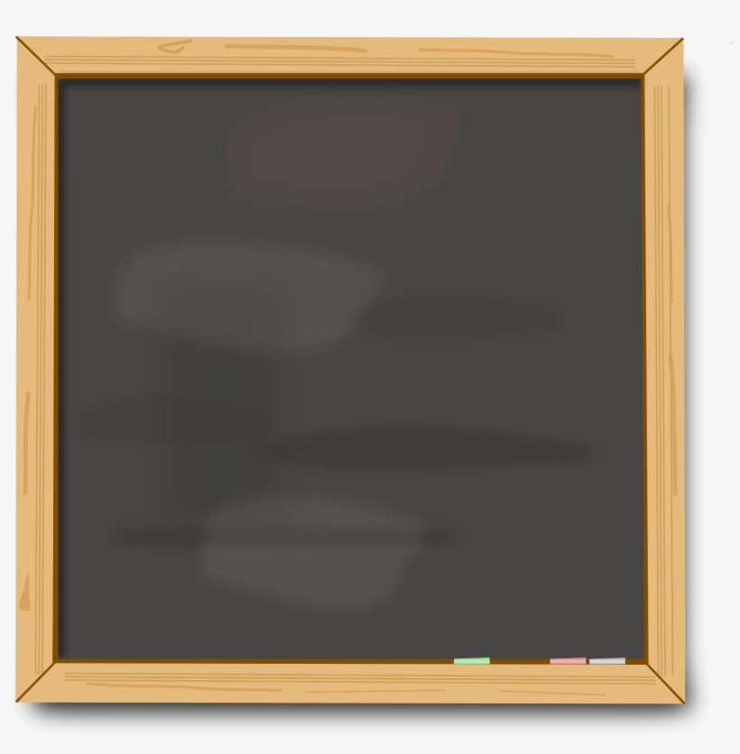 Clipart - Board With Chalk Png Transparent PNG - 2387x2320 - Free ...