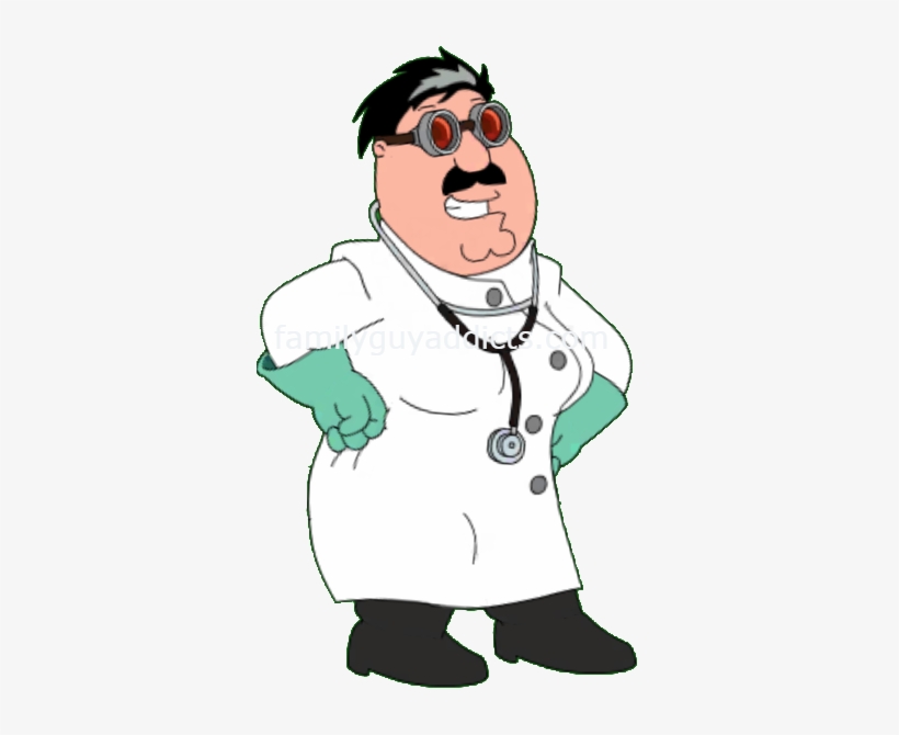 Mad Scientist Hartman Puff Out His Chest - Family Guy Scientist ...