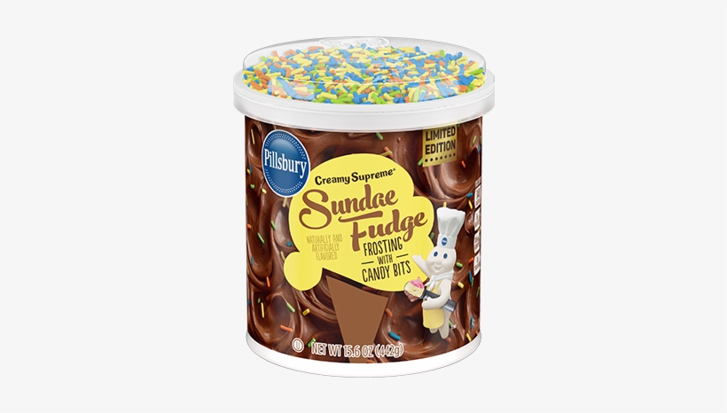 Creamy Supreme® Sundae Fudge Frosting With Candy Bits - Pillsbury ...