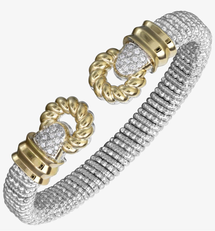 Designer Open Band Diamond Bracelet Designed By Alwand - Bracelet ...