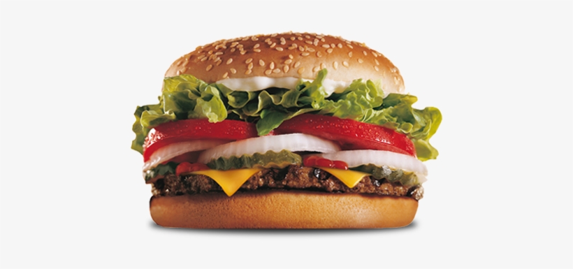 Si Comparamos Un Menú Whopper Mediano Con Un Fondo - Burger King ...