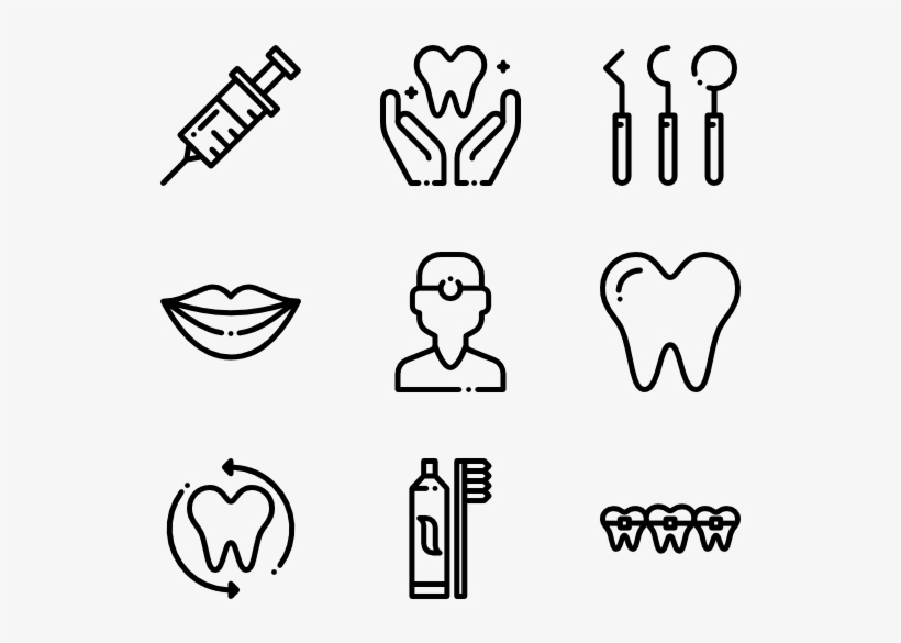 Dental Care - Dental Icons Transparent PNG - 600x564 - Free Download on ...