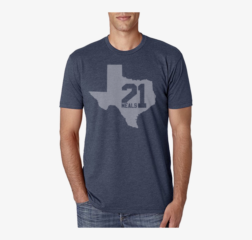 Texas State Outline Shirt - Blue Next Level Shirt Transparent PNG ...