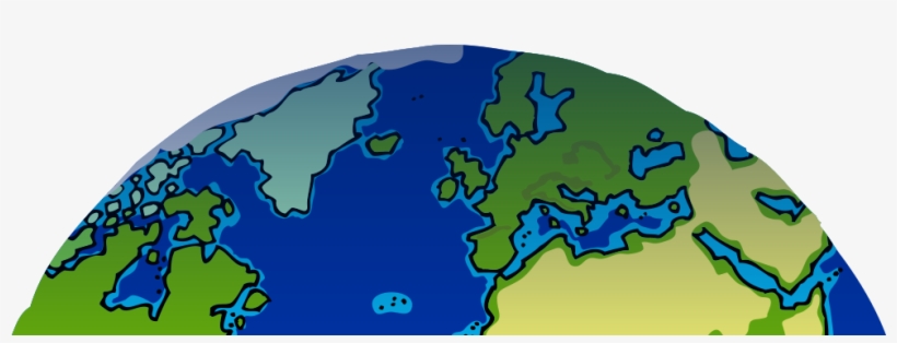 Download Clipart Earth Half - Half Earth Cartoon Png - HD Transparent ...