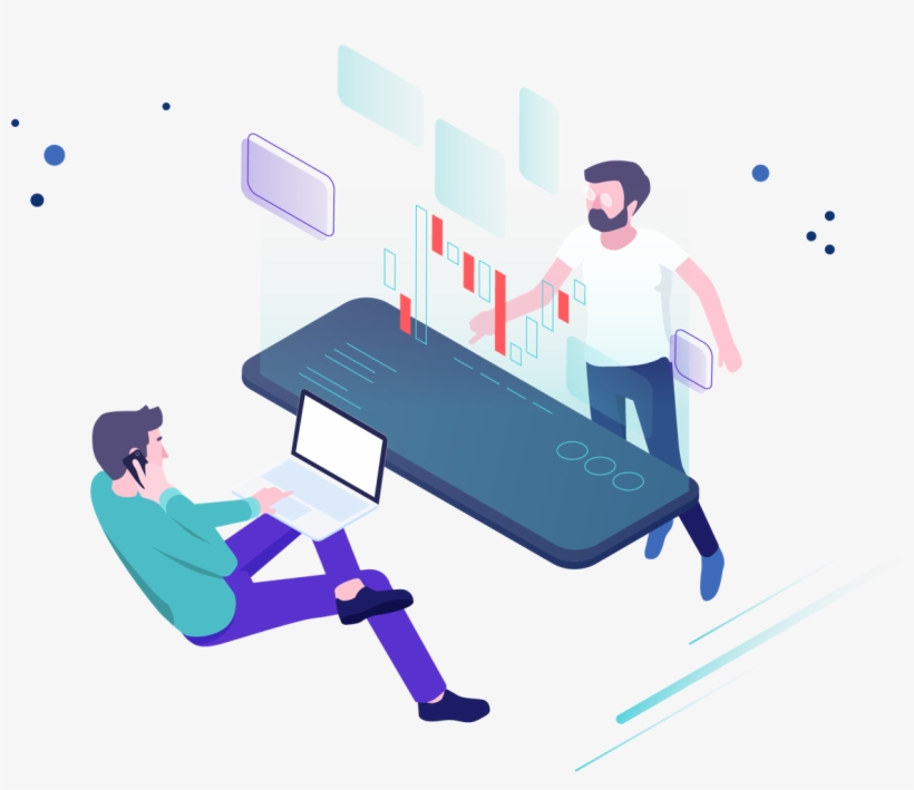 2 People Doing Trading Activity - Sample Transparent PNG - 1156x944 ...