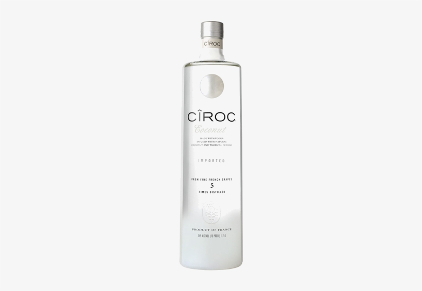 Ciroc-coconut - Ciroc Peach Flavoured Vodka Transparent PNG - 400x500 ...