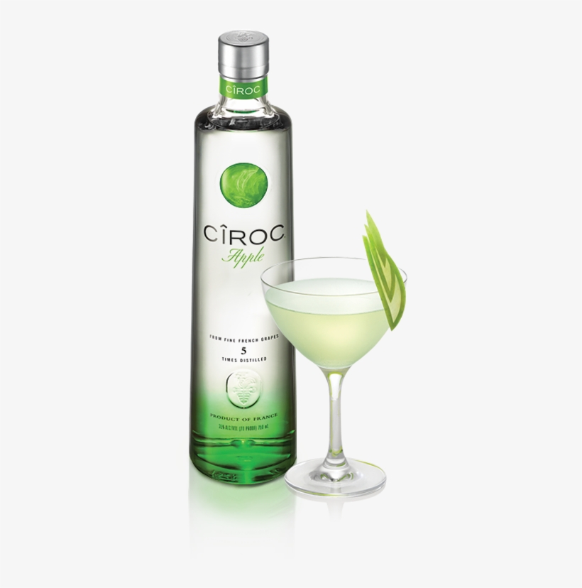 Apple Ciroc - Ciroc Flavors Transparent PNG - 400x750 - Free Download ...