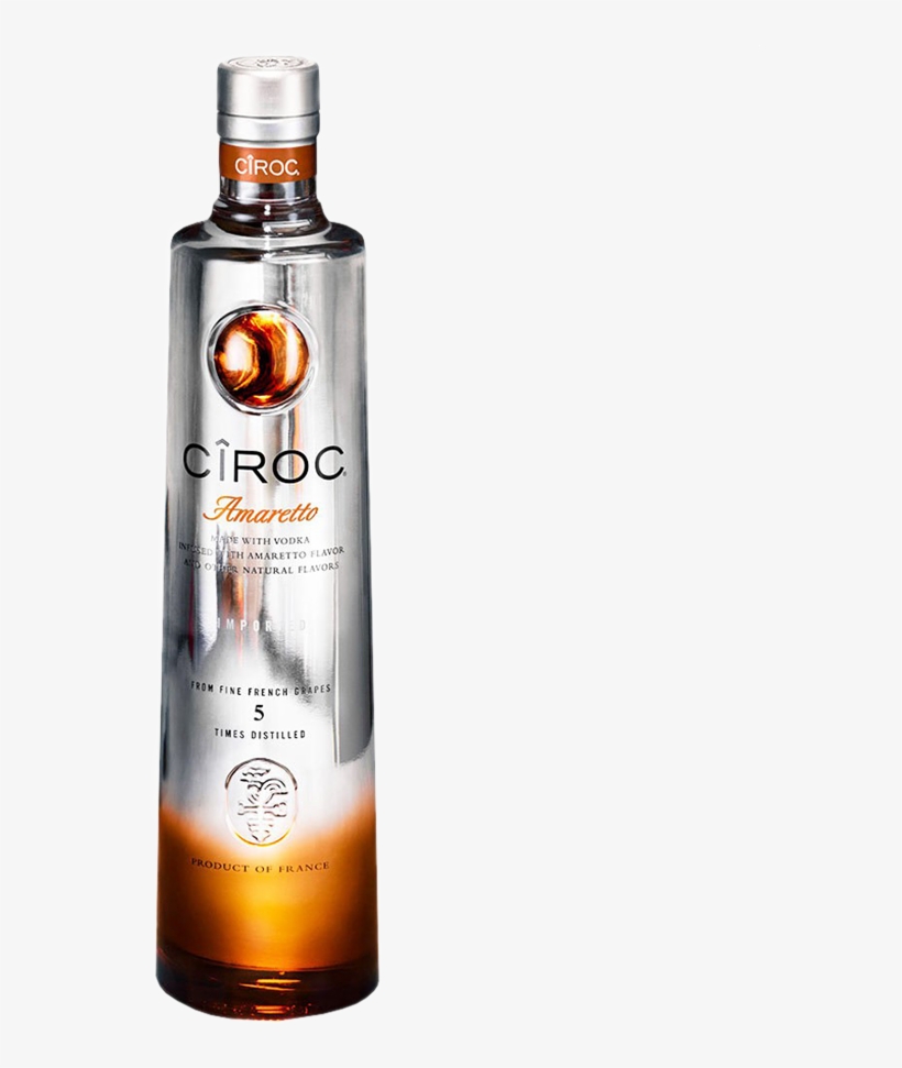 Ciroc Amaretto Vodka - Ciroc Amaretto Flavoured Vodka Transparent PNG ...