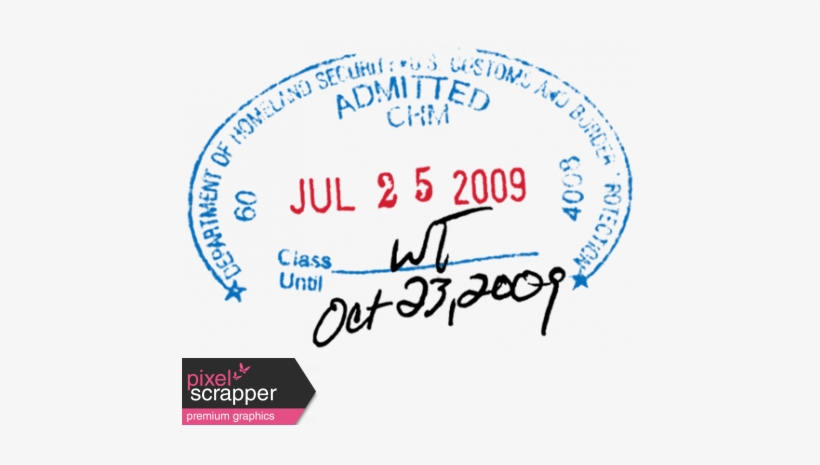 Passport Stamp Png - Calligraphy Transparent PNG - 456x456 - Free ...