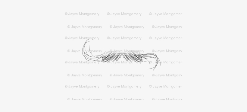 Handlebar Mustache - Eyelash Extensions Transparent PNG - 400x300 ...