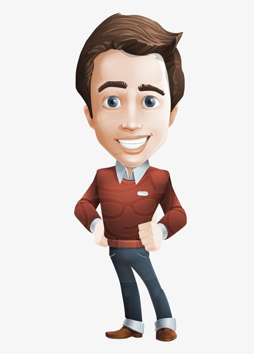 Download Male Vector Character Png Royalty Free Library - HD ...