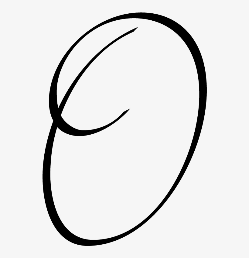 Monogram Letter O - Line Art Transparent PNG - 1000x1000 - Free ...