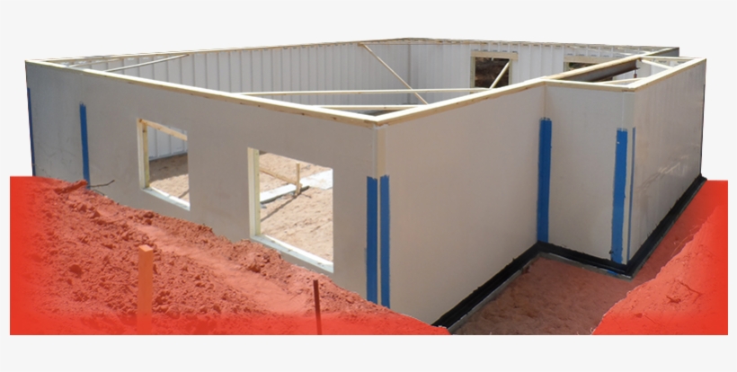 Constructed Composite Wall System - Panel Wall Systems Transparent PNG ...