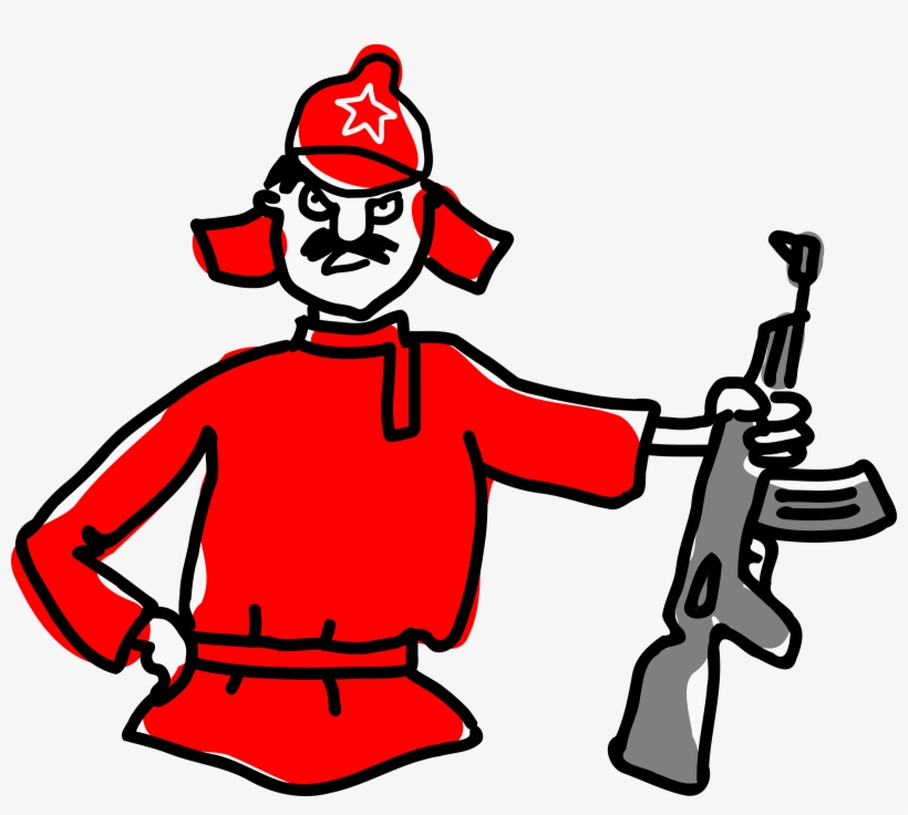 This Free Icons Png Design Of Red Army Soldier Transparent PNG ...