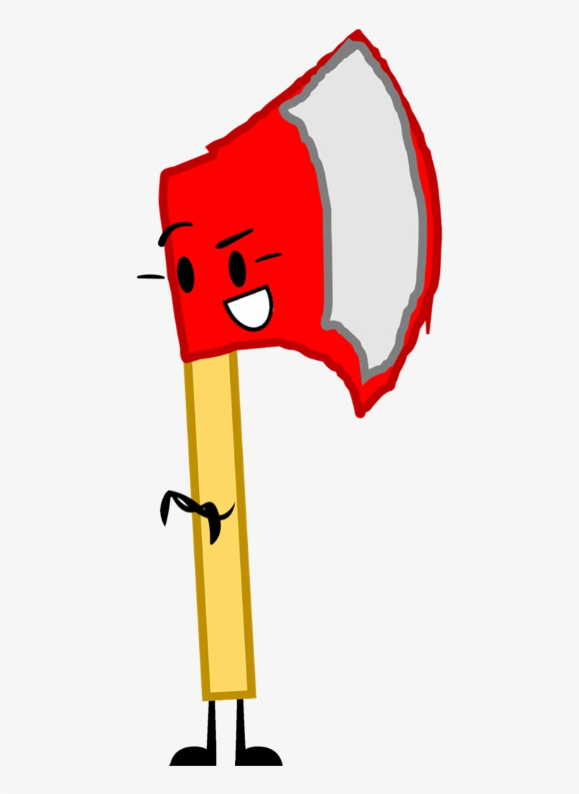 Axe New Pose - Object Show Axe Transparent PNG - 480x1050 - Free ...