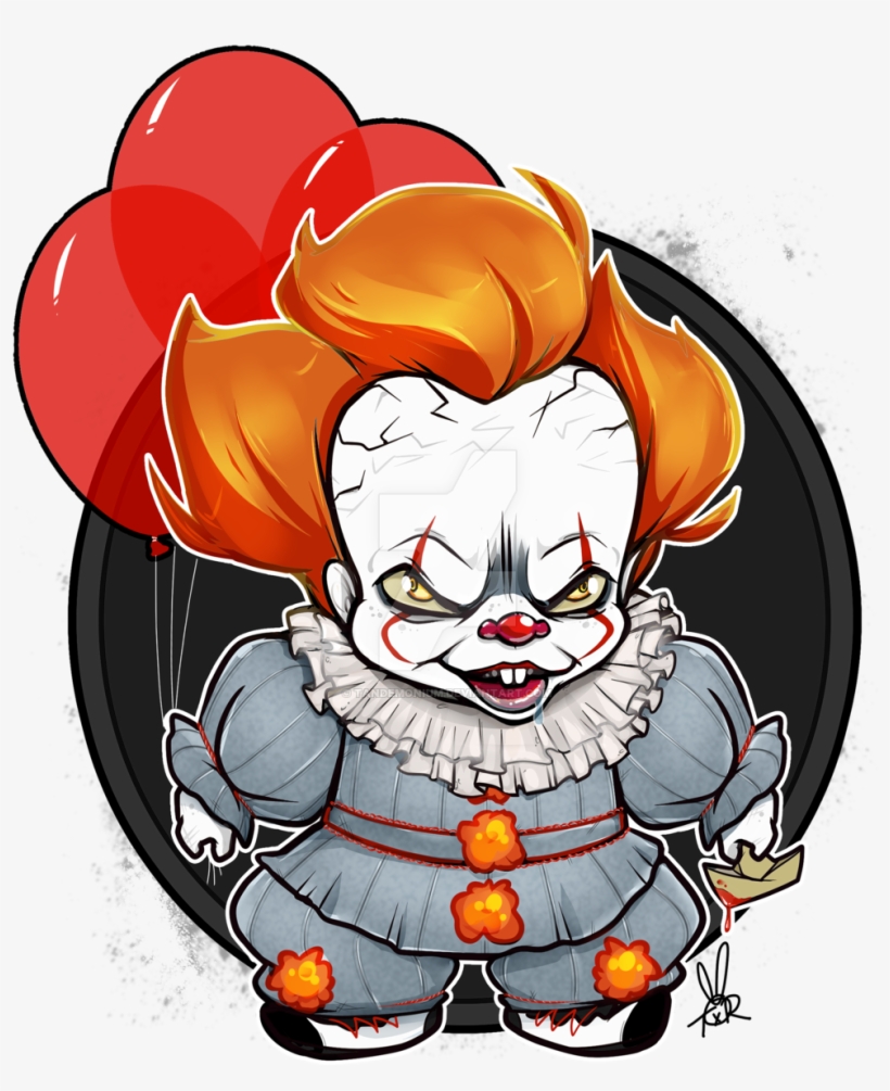 Download It Clown Drawing Art Chibi - Pennywise Chibi - HD Transparent ...