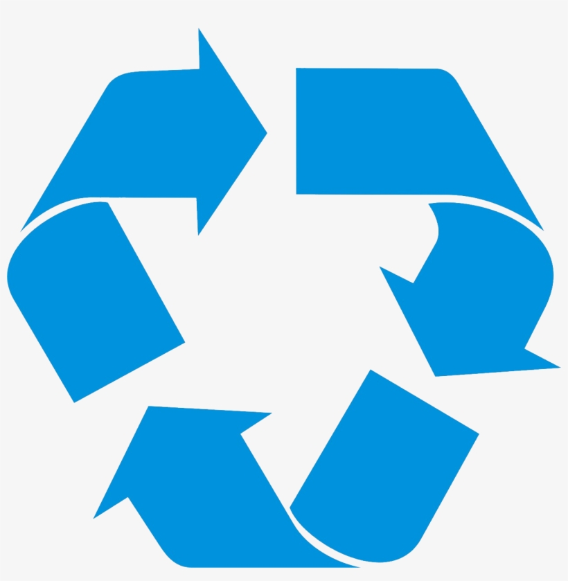 Download - Recycle Logo Png Blue Transparent PNG - 1270x1239 - Free ...
