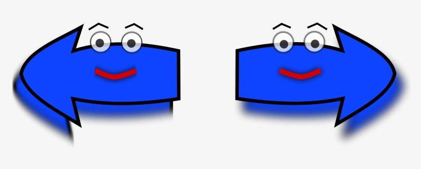The Arrows Are Set Up - Arrows Pointing Left And Right Transparent PNG ...
