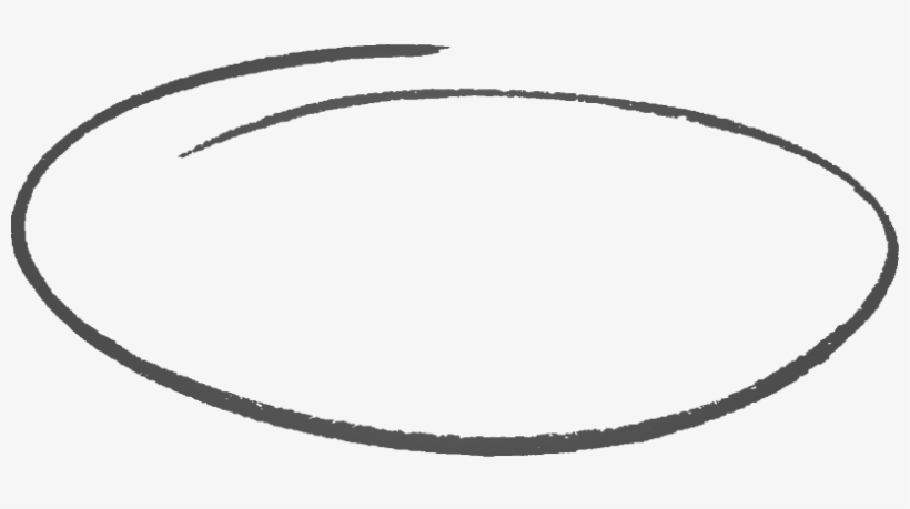 Download Drawn Circle White Png - Circle Hand Drawn Png - HD ...
