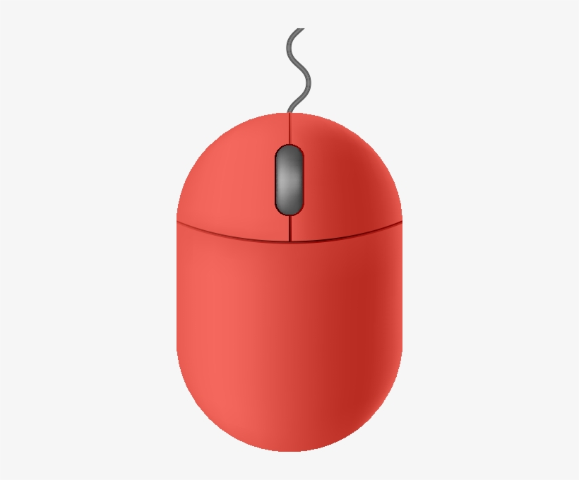 Download Mouse Icon Red - Red Mouse Vector - HD Transparent PNG ...