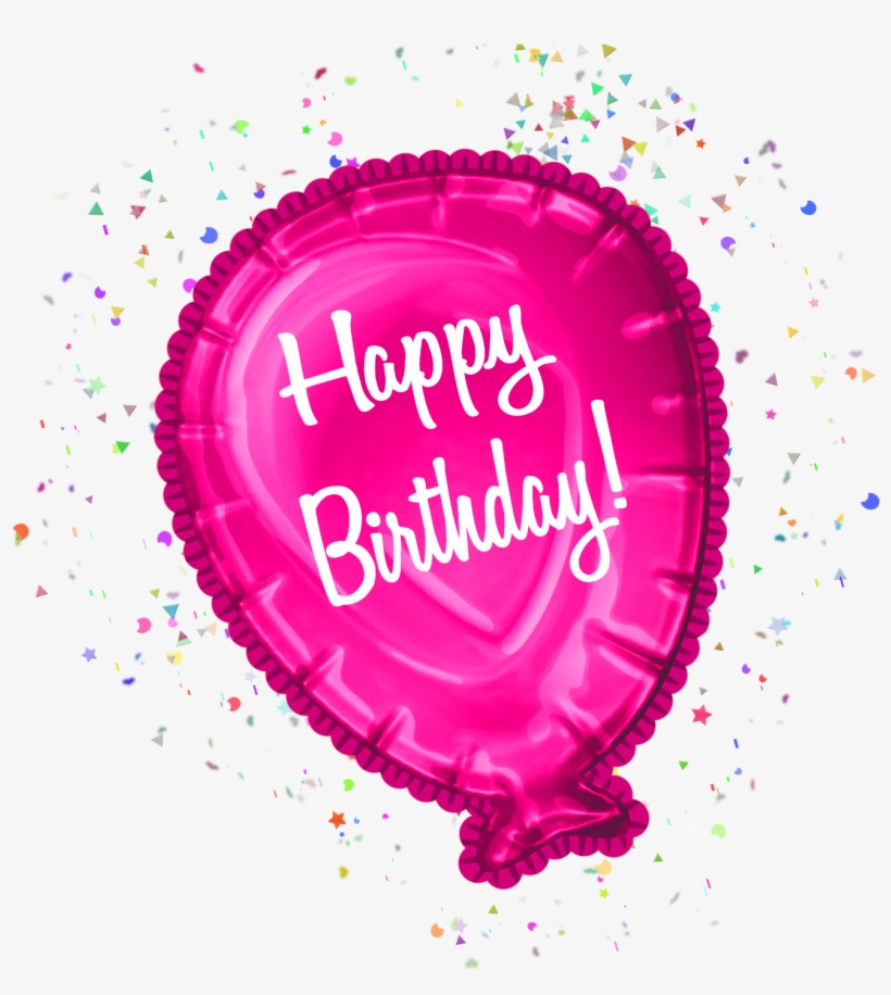 Happy Birthday Confetti Clip Art