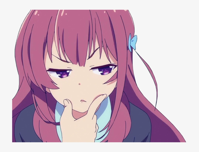 Download Chitose Thinking - Anime Thinking - HD Transparent PNG ...