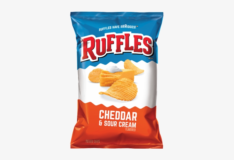 Ruffles Sour Cream And Cheddar Transparent PNG - 334x483 - Free ...