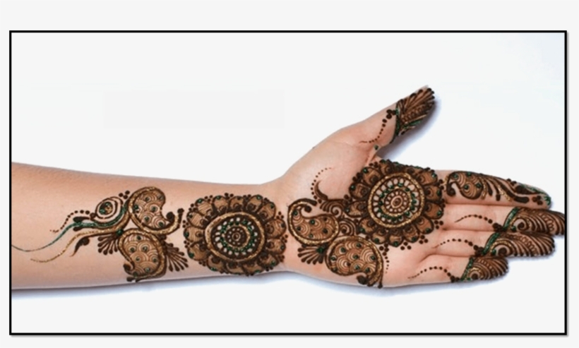 Art - Mehndi Design In Png Transparent PNG - 1532x848 - Free Download ...