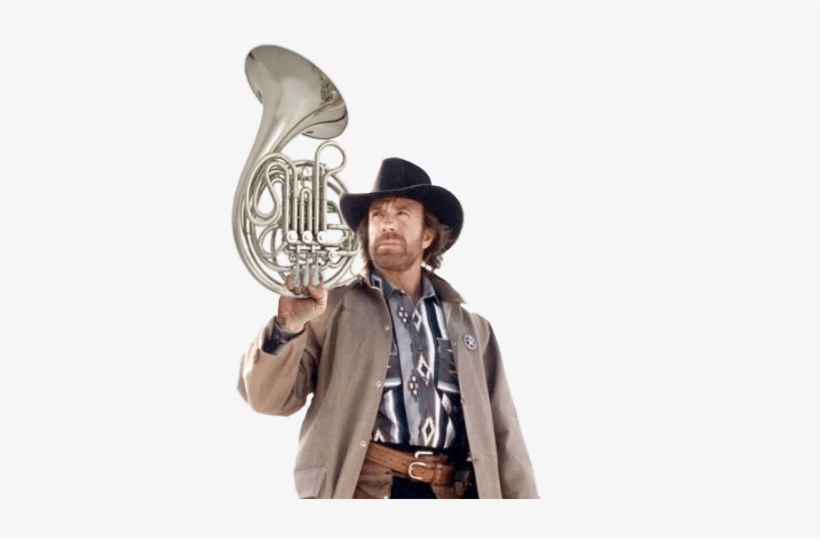 Chuck Norris Texas Ranger French Horn Meme - Walker Texas Ranger Png ...